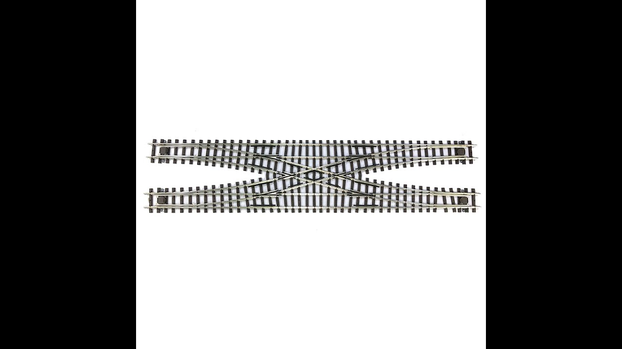 Trainli's Spectacular Double Crossover Switch - YouTube