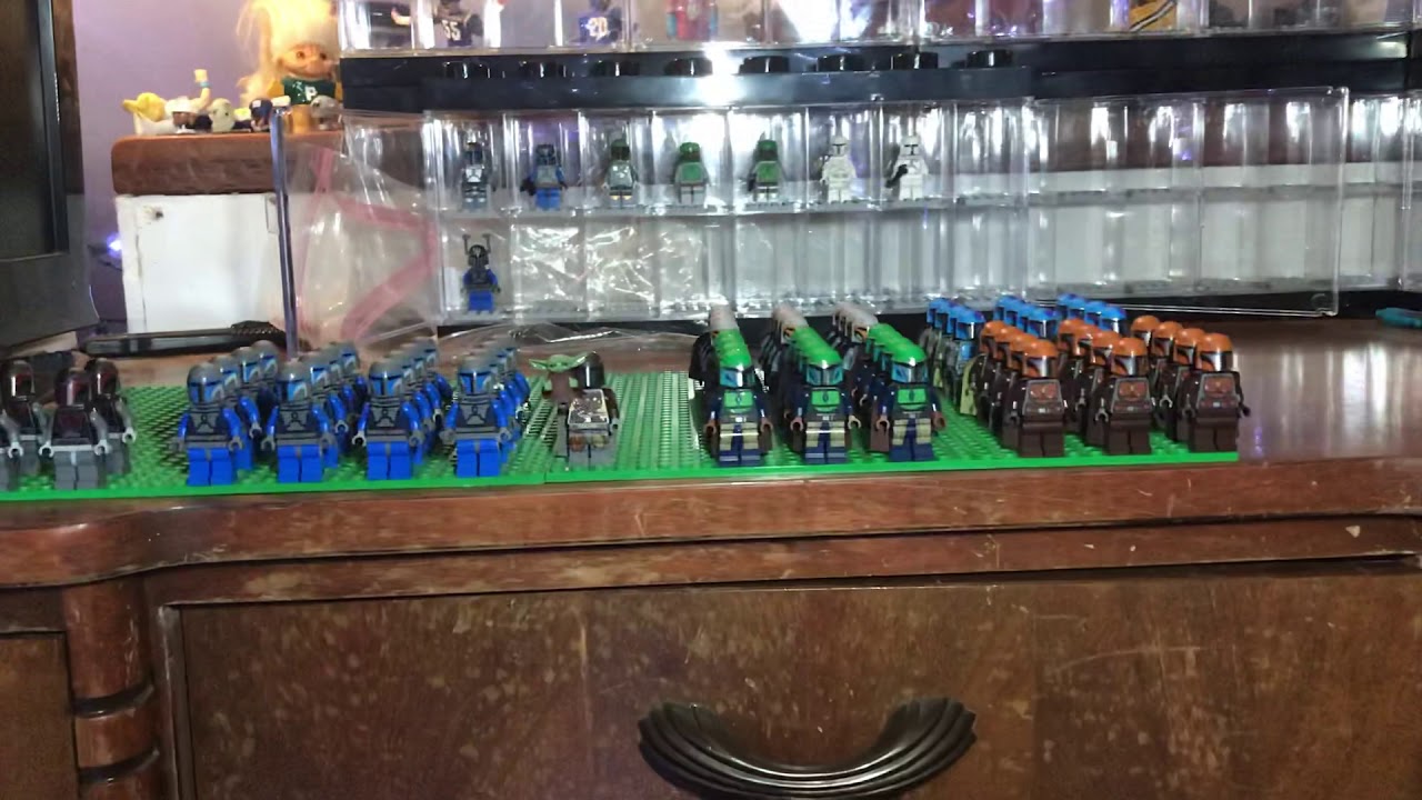 LEGO Star Wars mandalorian army 2020 - YouTube