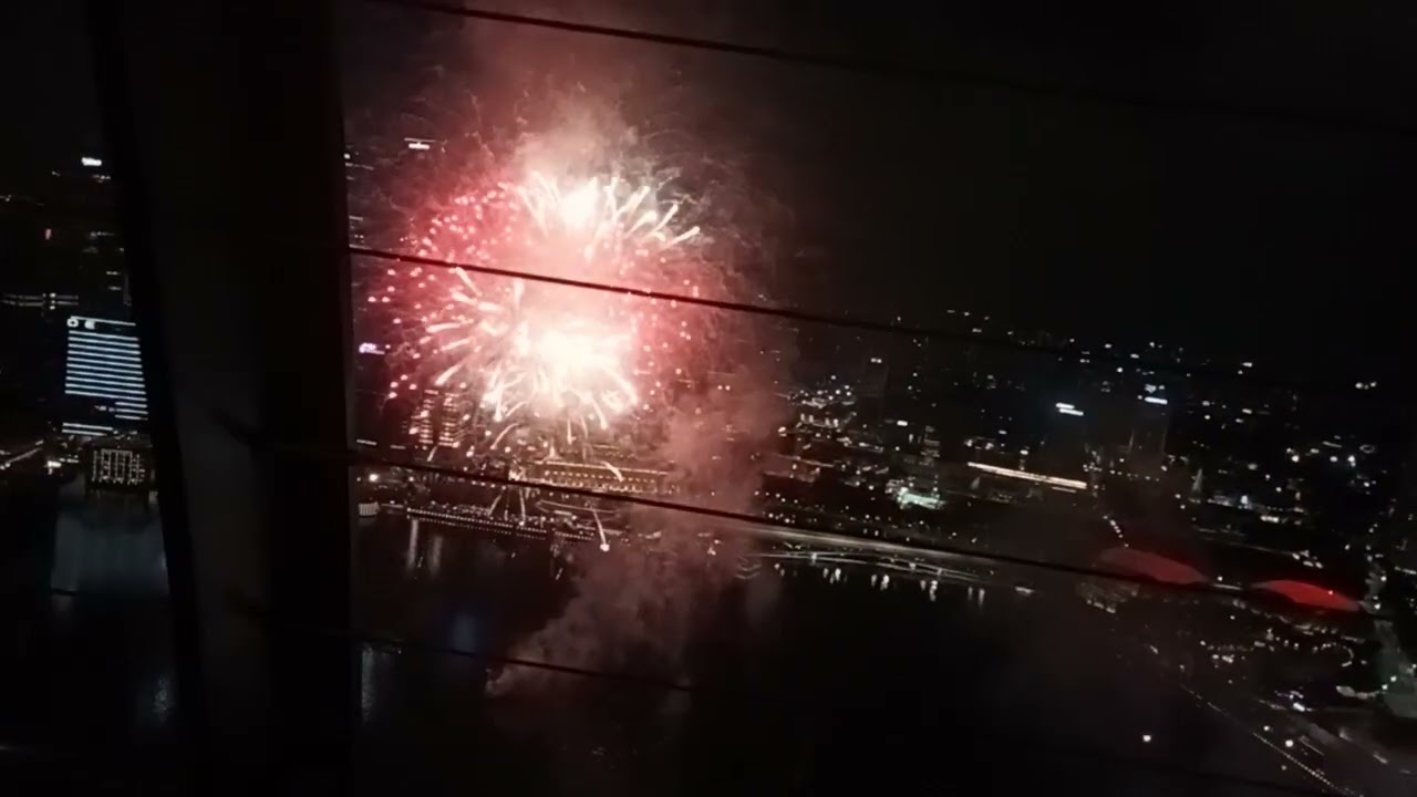 Fireworks display at MBS Singapore july 23 2022 - YouTube