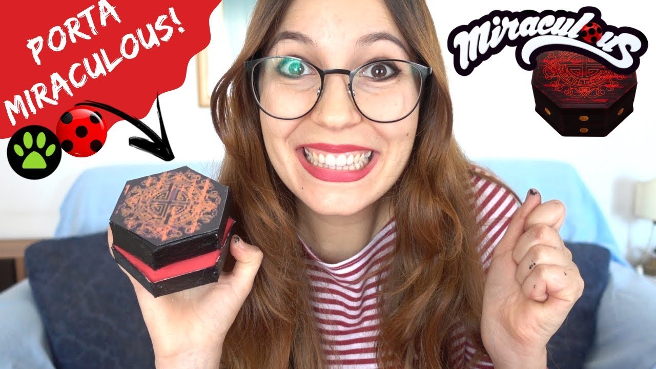 HO TROVATO IL PORTAGIOIE DI MIRACULOUS! *DIY miraculous box tutorial ...