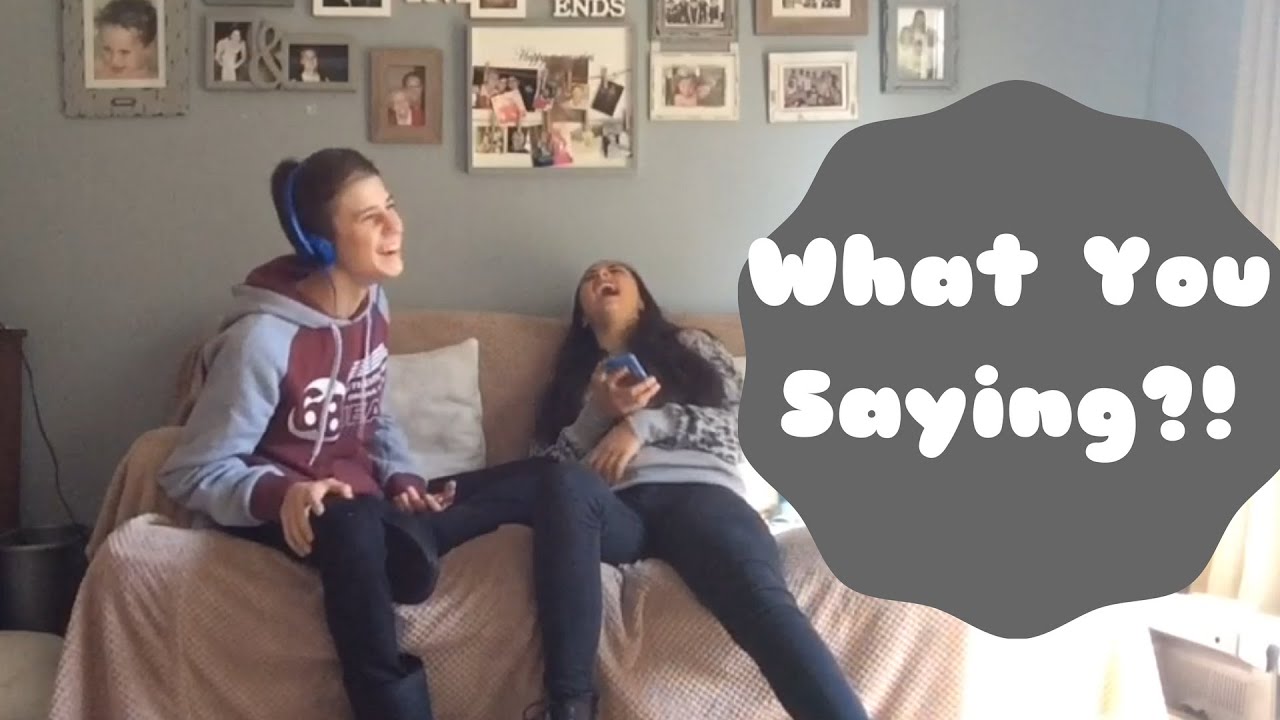 THE WHISPER CHALLENGE!! w/ Leah! - YouTube