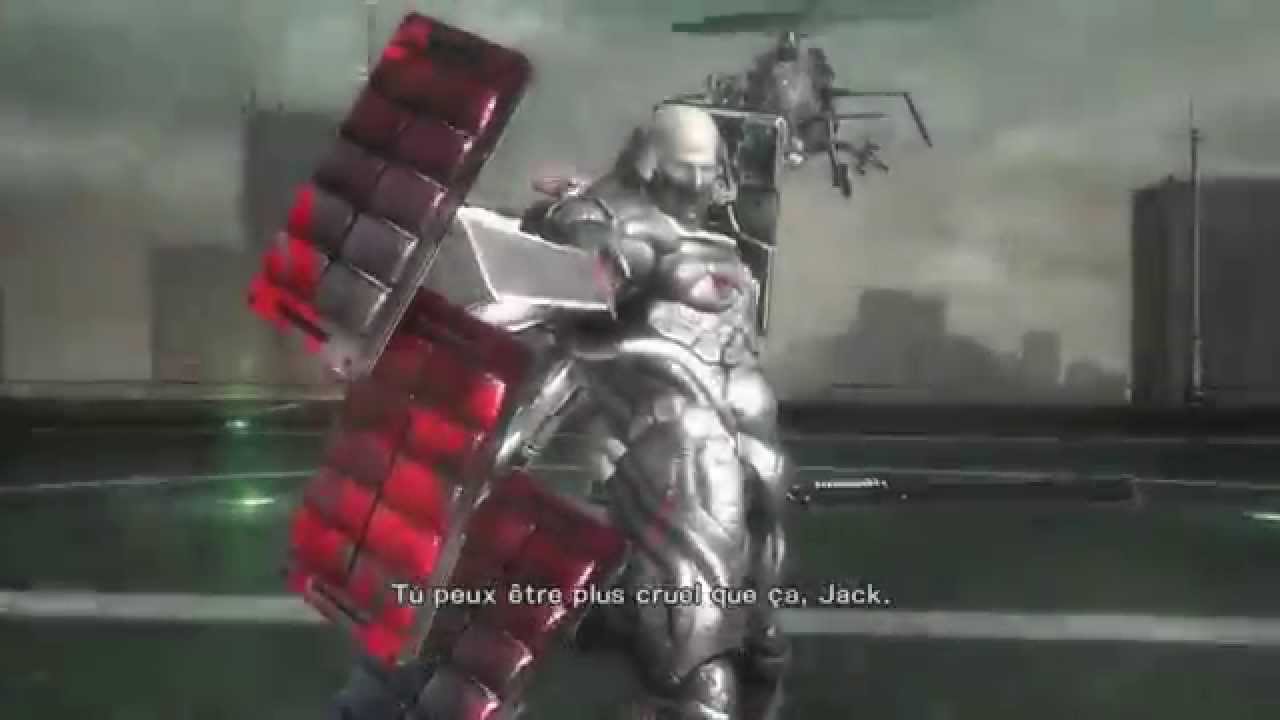 Metal Gear Rising : Raiden Vs Sundowner-Revengeance - YouTube