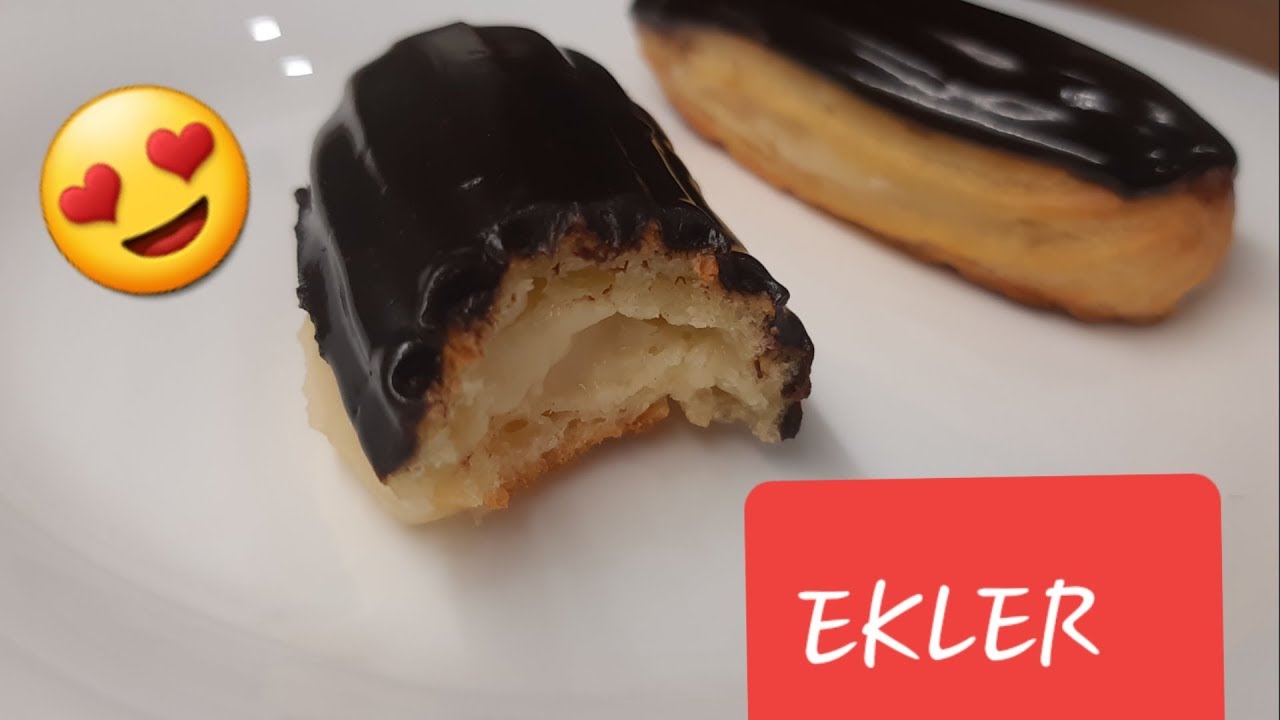Ekler Resepti . Eklerin Hazırlanması. - YouTube