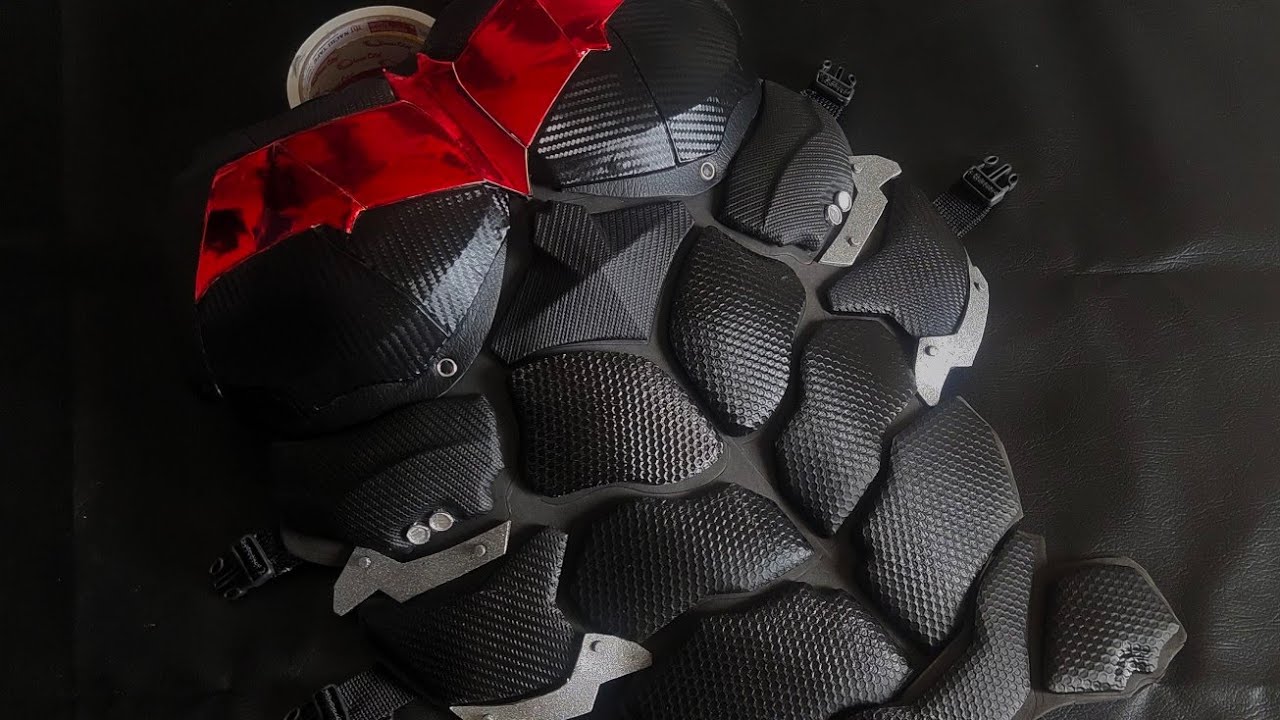 Build Red Hood Full Body Armor - YouTube