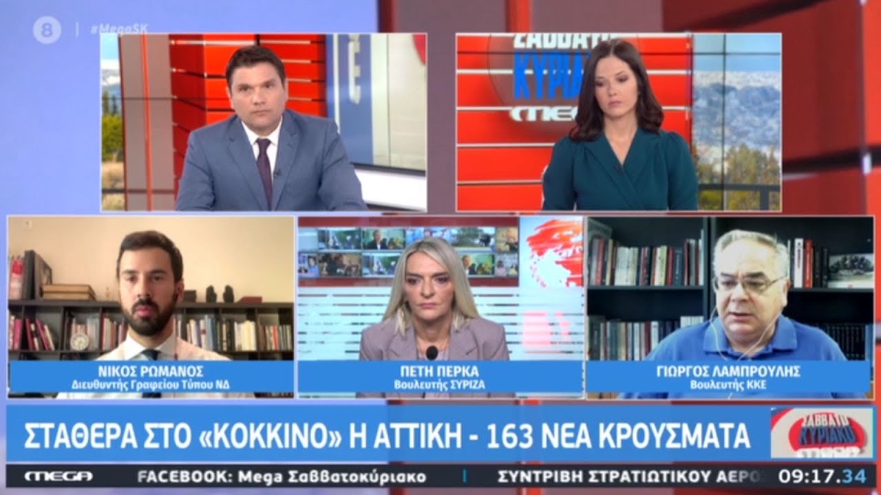 ΠΑΡΕΜΒΑΣΗ ΤΟΥ Γ. ΛΑΜΠΡΟΥΛΗ ΣΤΟ MEGA - YouTube