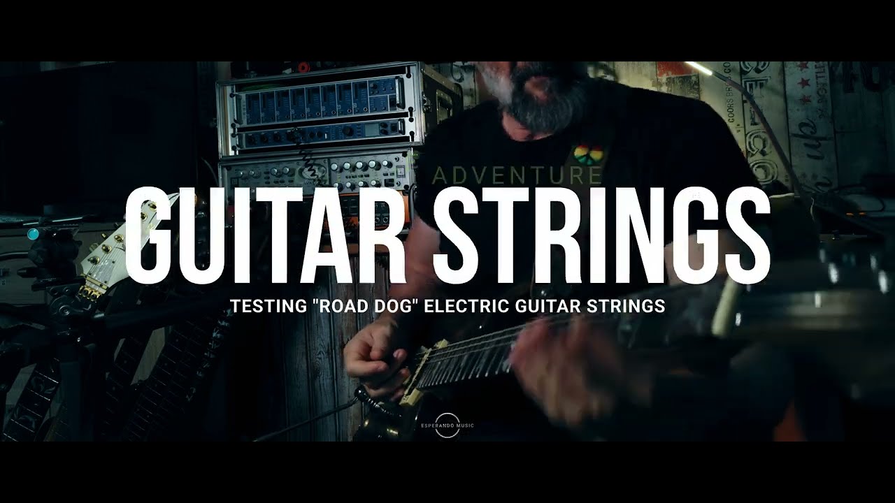 "ROAD DOG" ELECTRIC GUITAR STRINGS TEST2 #roaddogstrings - YouTube