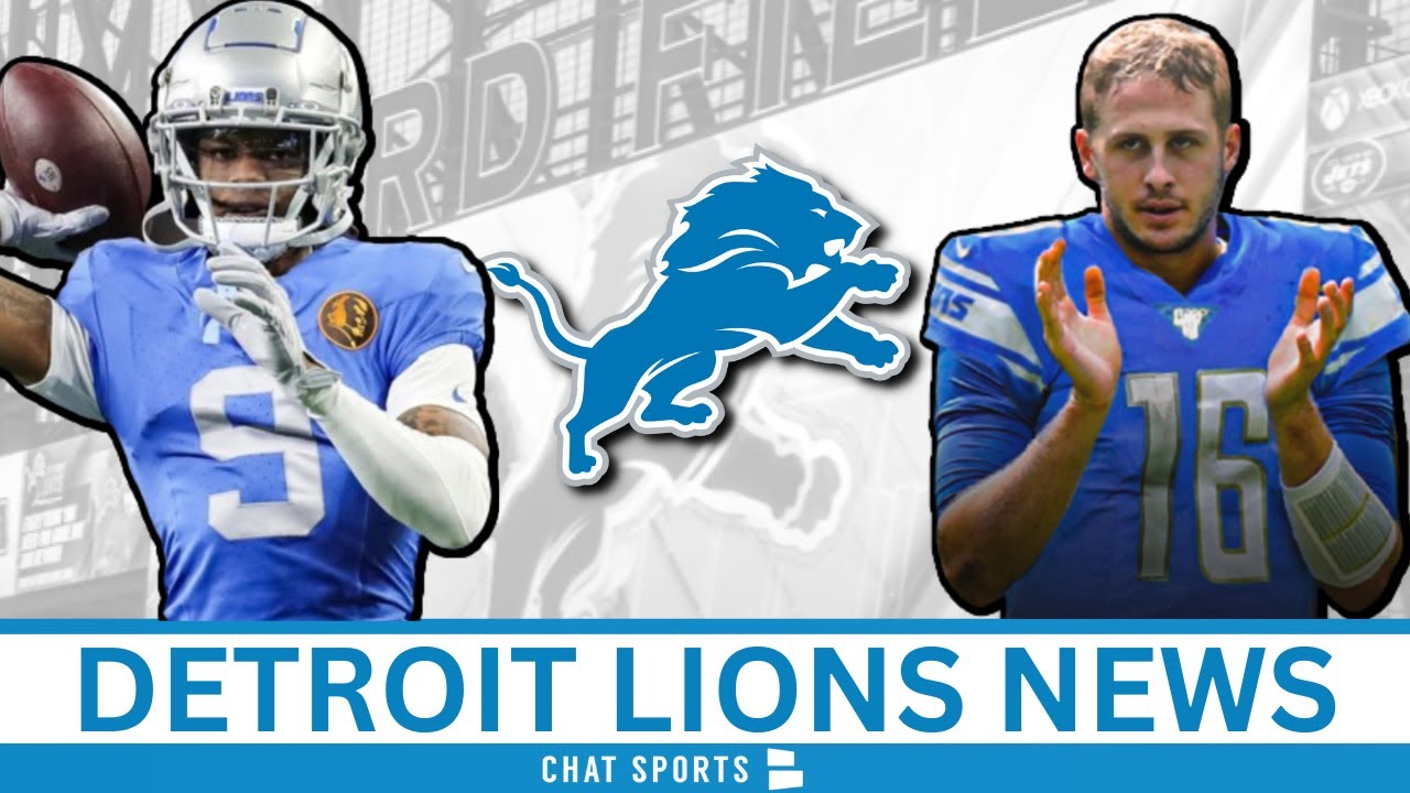 Detroit Lions News: Lions FAVORITES Over Bears, Jared Goff CLUTCH ...