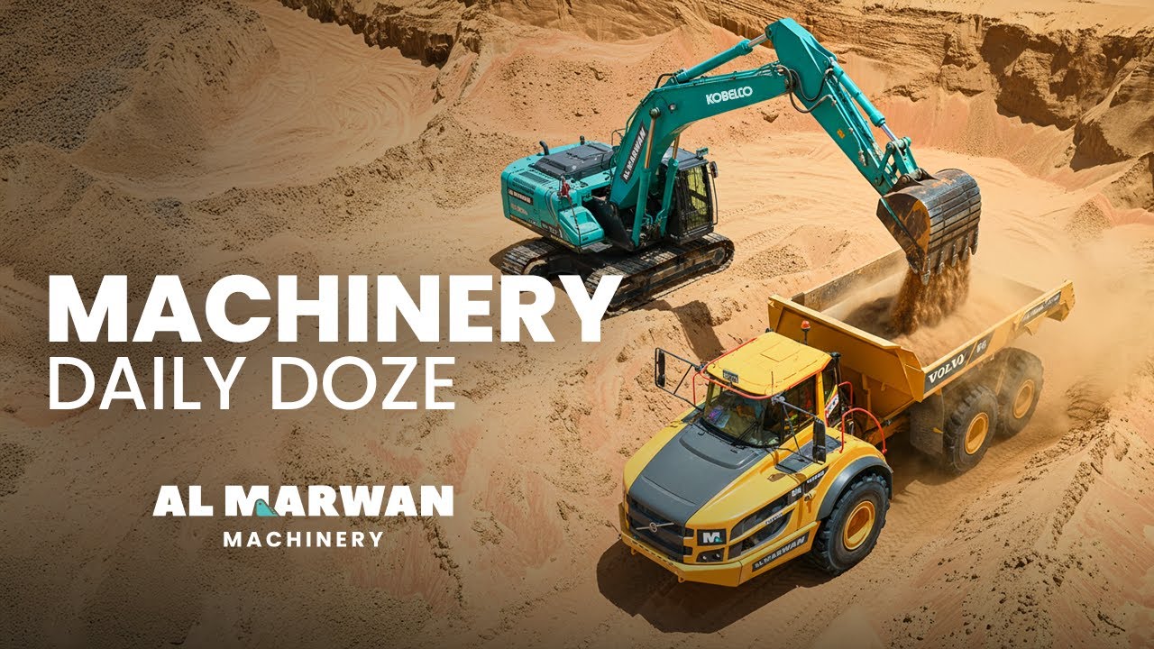 Your Daily Dose of Heavy Equipment Excellence! | Al Marwan Machinery ...