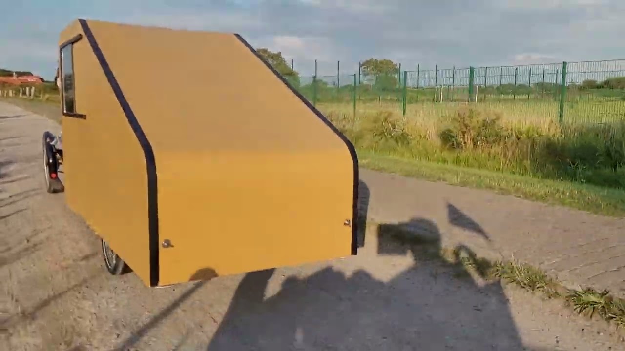 Probefahrt FaW Wo; Wohnanhänger; Wohnwagen selber bauen ...