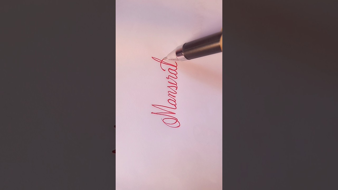 beautiful cursive handwriting ️#shorts#nameart#@shilawriting - YouTube