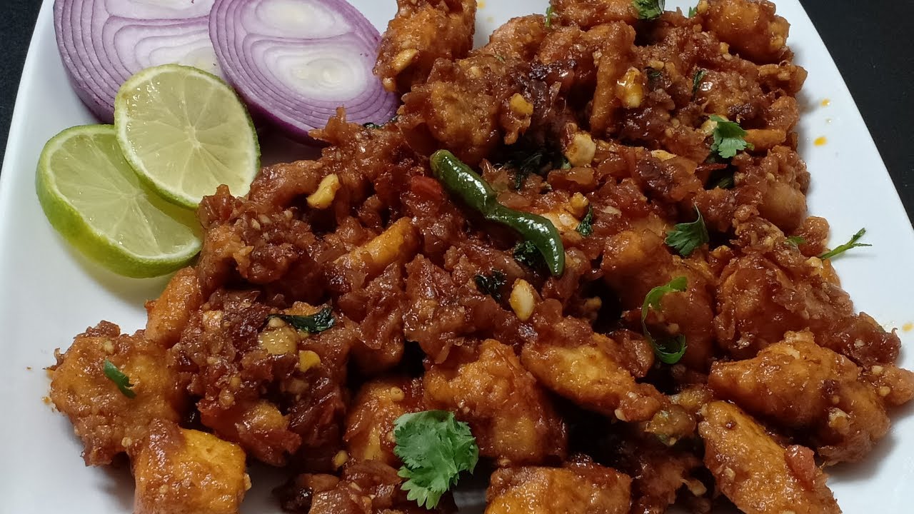 Chicken 85 boneless|| Special boneless chicken Starter recipe-Chaitra ...