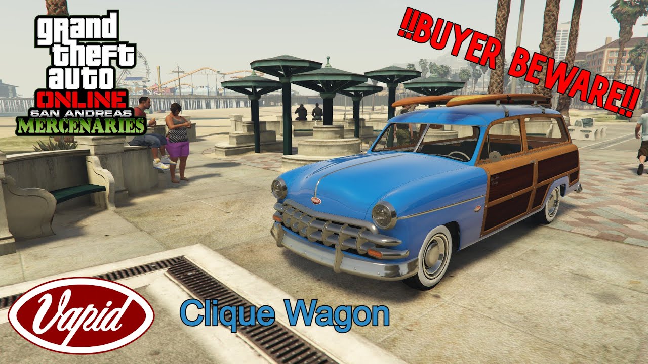 Vapid Clique Wagon - Customization & Tests - GTA Online San Andreas ...