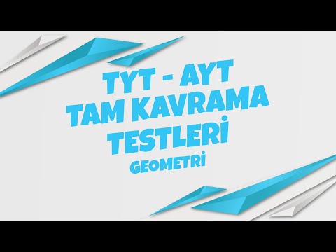 TKT TYT AYT Geometri Test 18 Soru Çözümleri