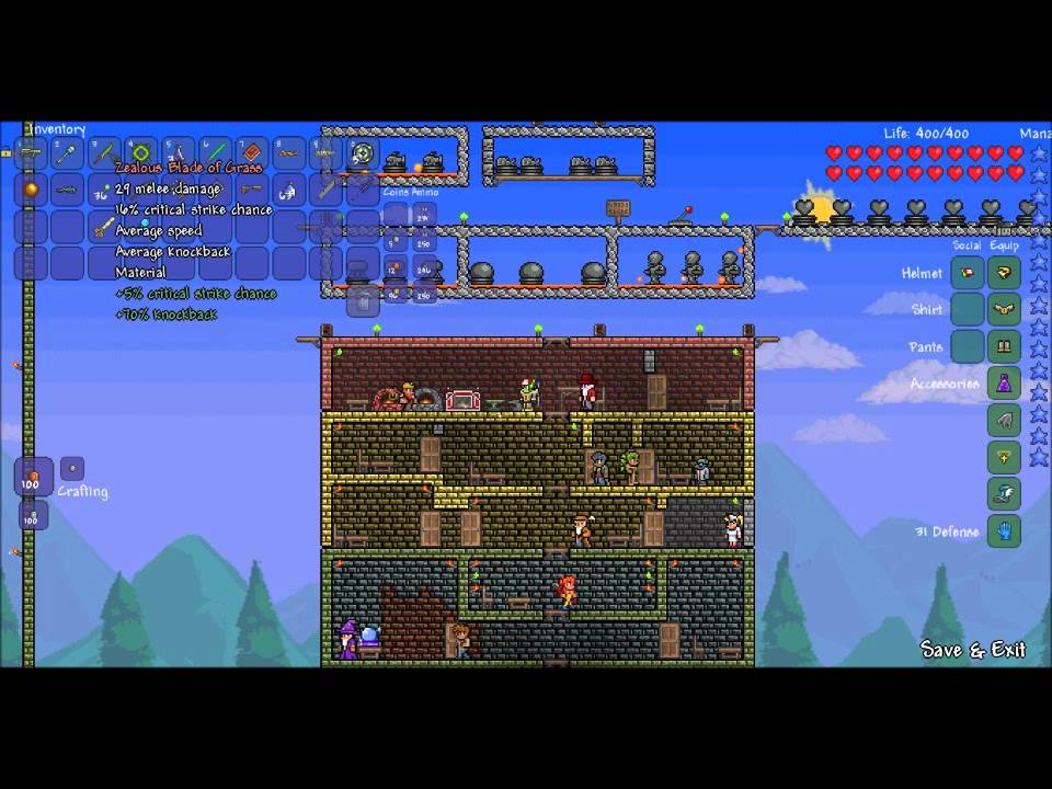 Thorn chakram - Terraria - YouTube