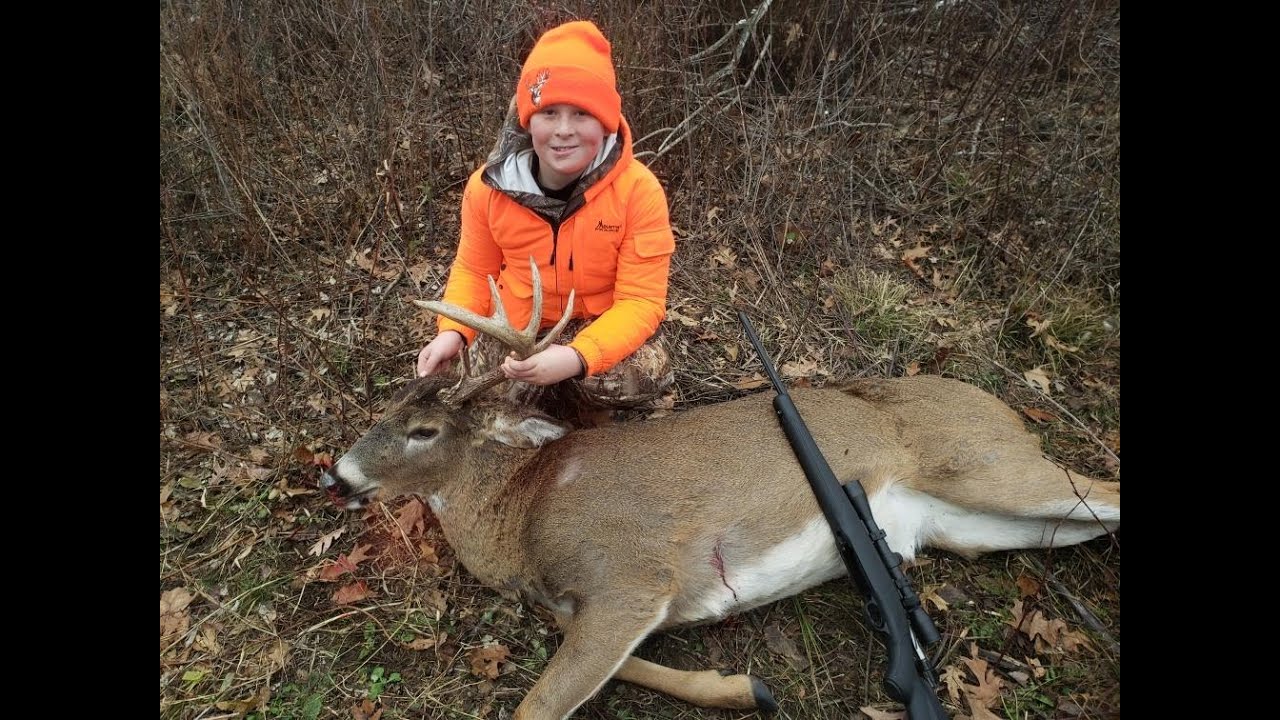 Bradys First Deer - YouTube