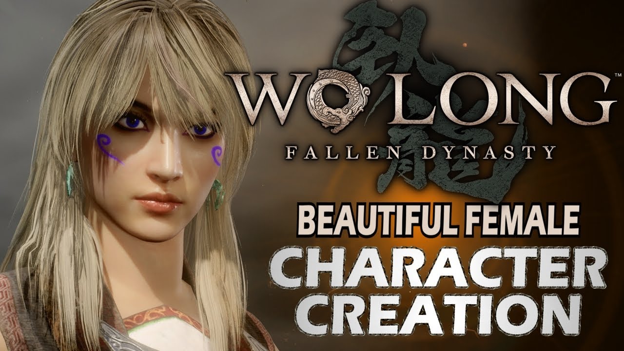 Wo Long: Fallen Dynasty- Beautiful Female Character Creation (Char.Code ...