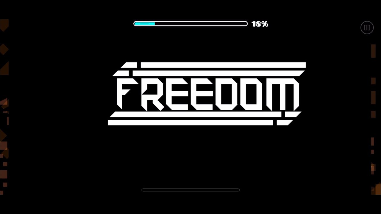 Freedom (100%) geometry dash demon - YouTube