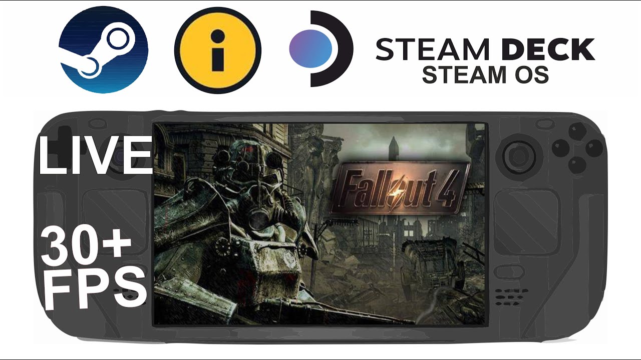 Fallout 4 on Steam Deck/OS in 800p 30+Fps (Live) - YouTube