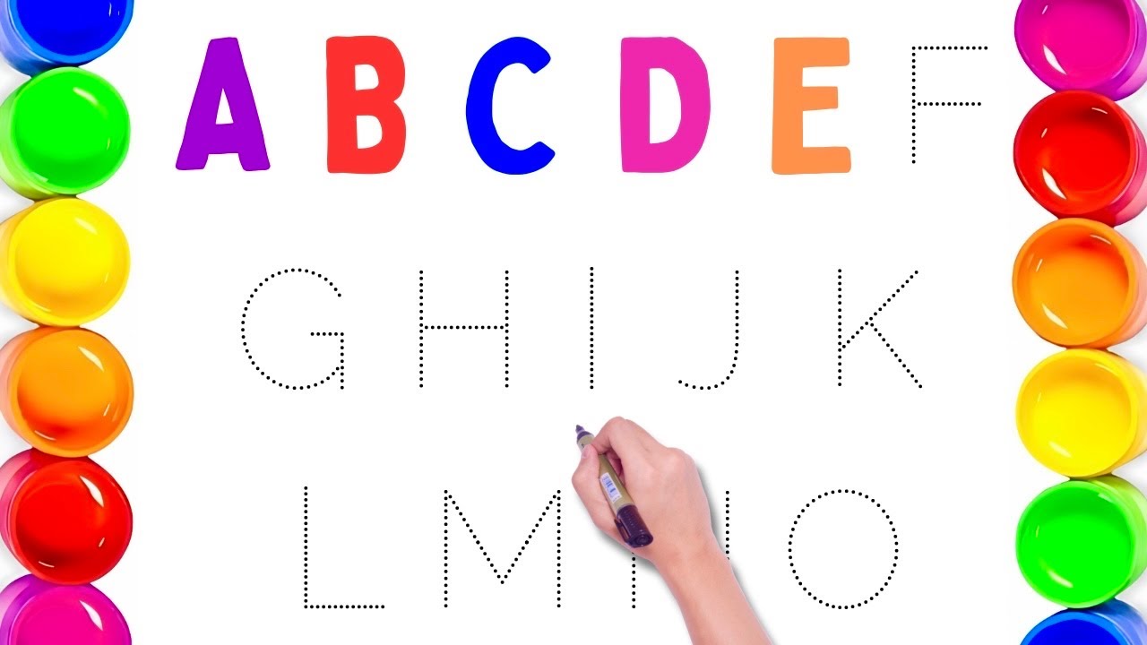 Abcd video | A to z alphabets | learn abcd in English | a for apple, b ...