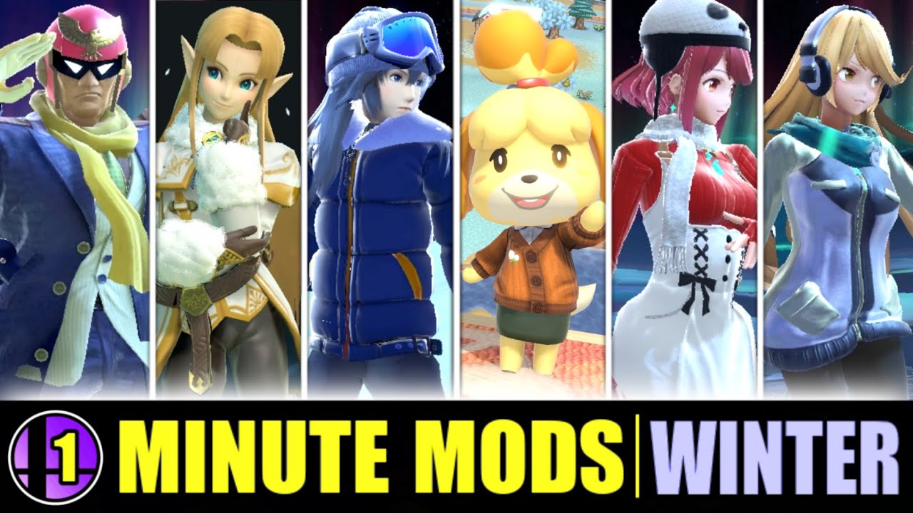 Winter Outfits in SMASH ULTIMATE! (Part 3) - YouTube