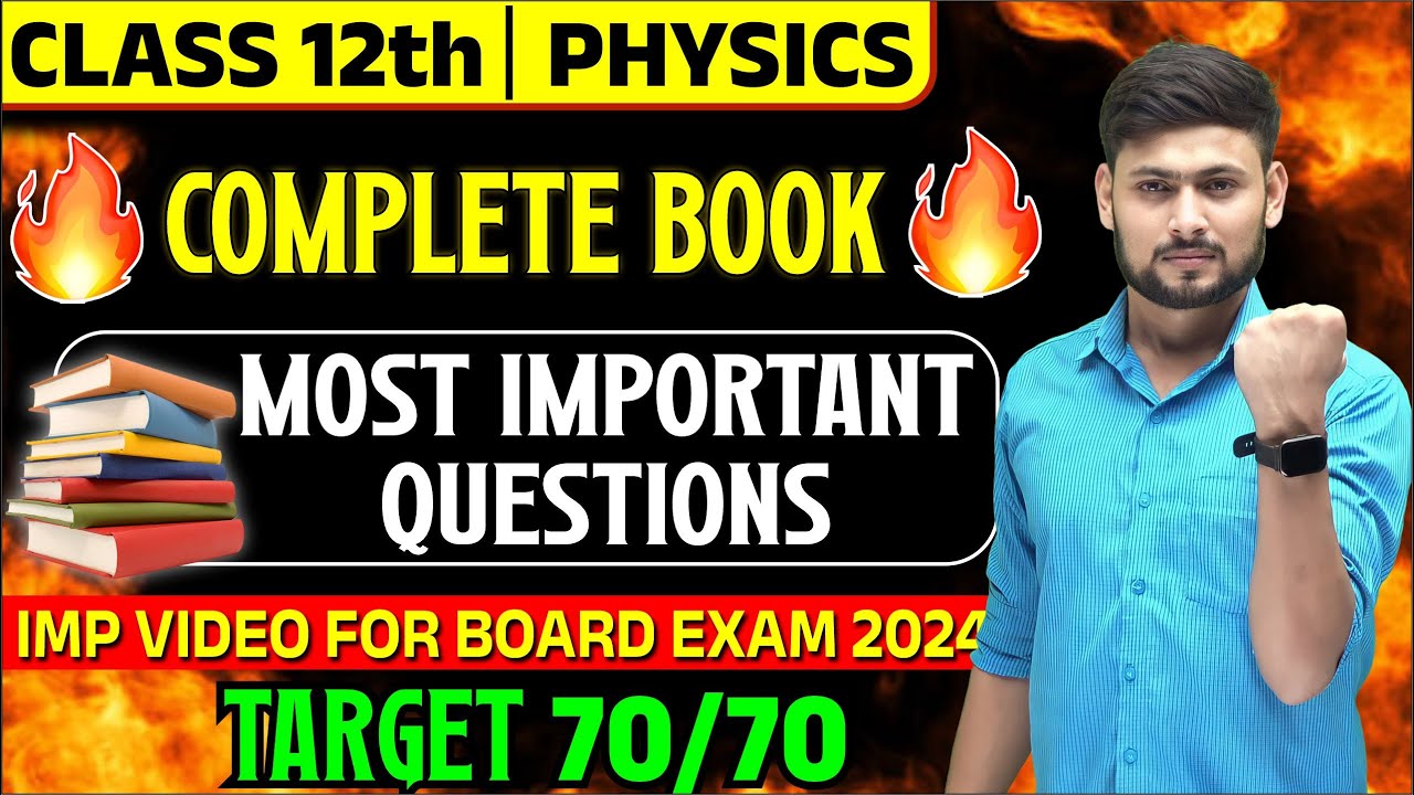 Complete Physics Class 12 Book 1 || NCERT Physics Book Complete in 1 ...
