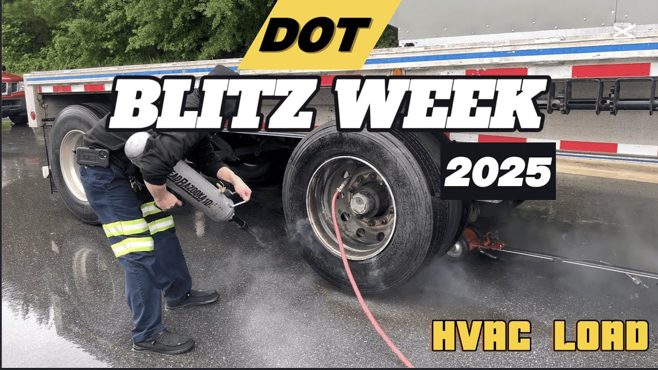 Trailer breakdown during Blitz week Hauling HVAC load🚛 - YouTube