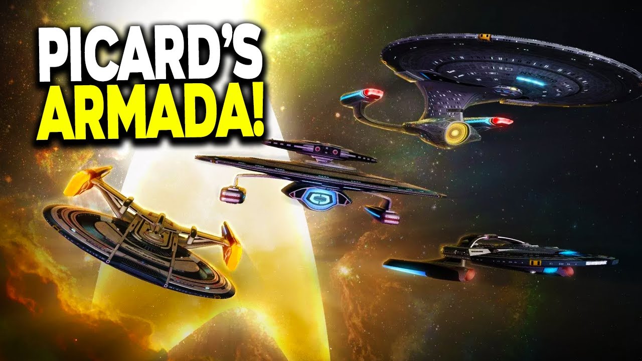 Why Picard's STARFLEET Armada Is AWESOME! (Part One) - Star Trek ...