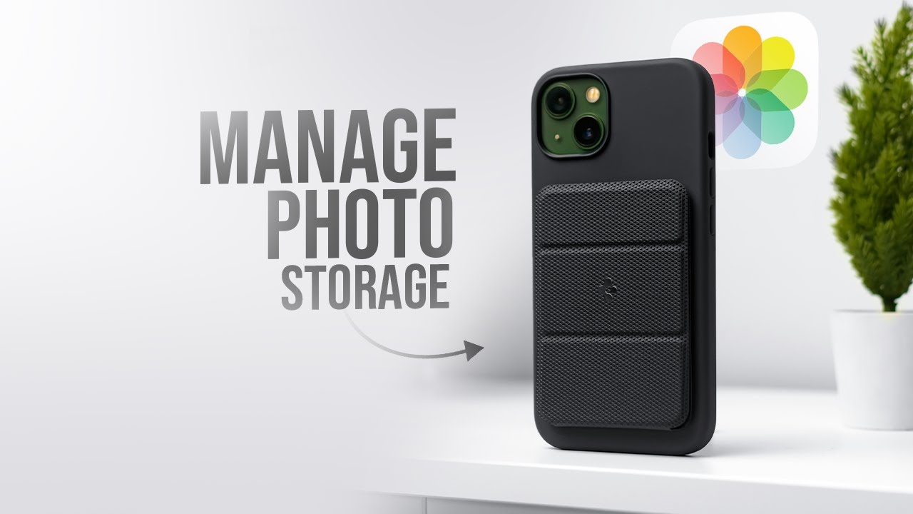 How to Manage iPhone Photo Storage (tutorial) - YouTube