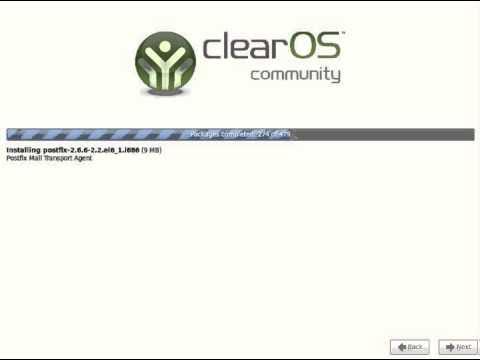 Quick Guide ClearOS Community 6.3 Installation - YouTube