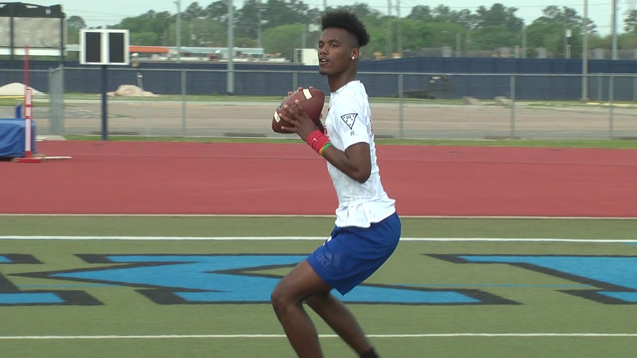 Taj Gregory Highlights #145 Rivals Camp Series Houston 2018 - YouTube