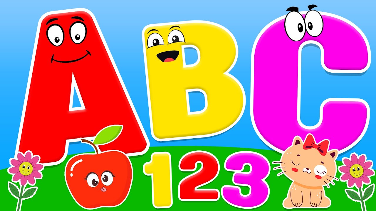 ABC, 123 & Shapes Learning Videos For Preschool | ABC And One Two Three ...