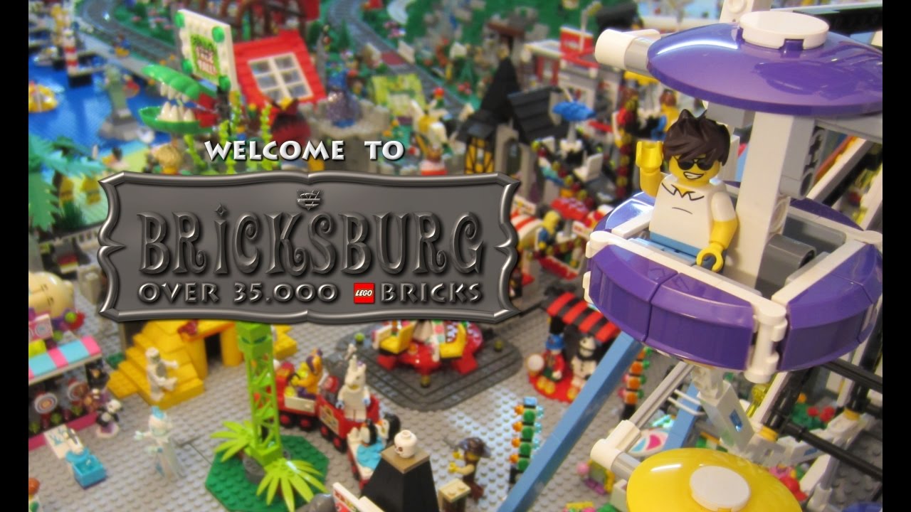 Lego Bricksburg 2.0 - City Diorama - October 2016 - YouTube