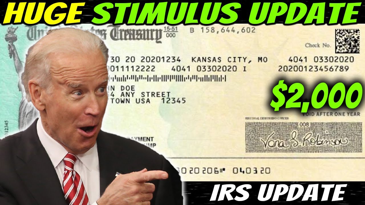 BIG MISTAKE! $1,400 Stimulus Check Update | IRS Update | Additional ...