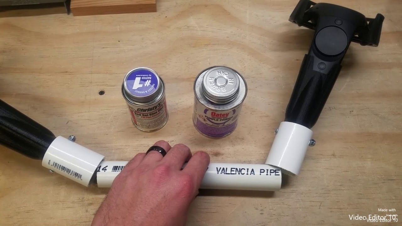 How to make a Dual blade, Saber staff to play Beat Saber VR. - YouTube