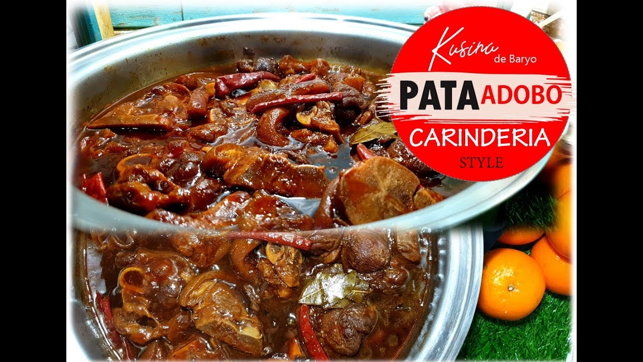 ADOBONG PATA /PORK PATA ADOBO /ADOBONG PATA IN SALADMASTER /ADOBONG ...