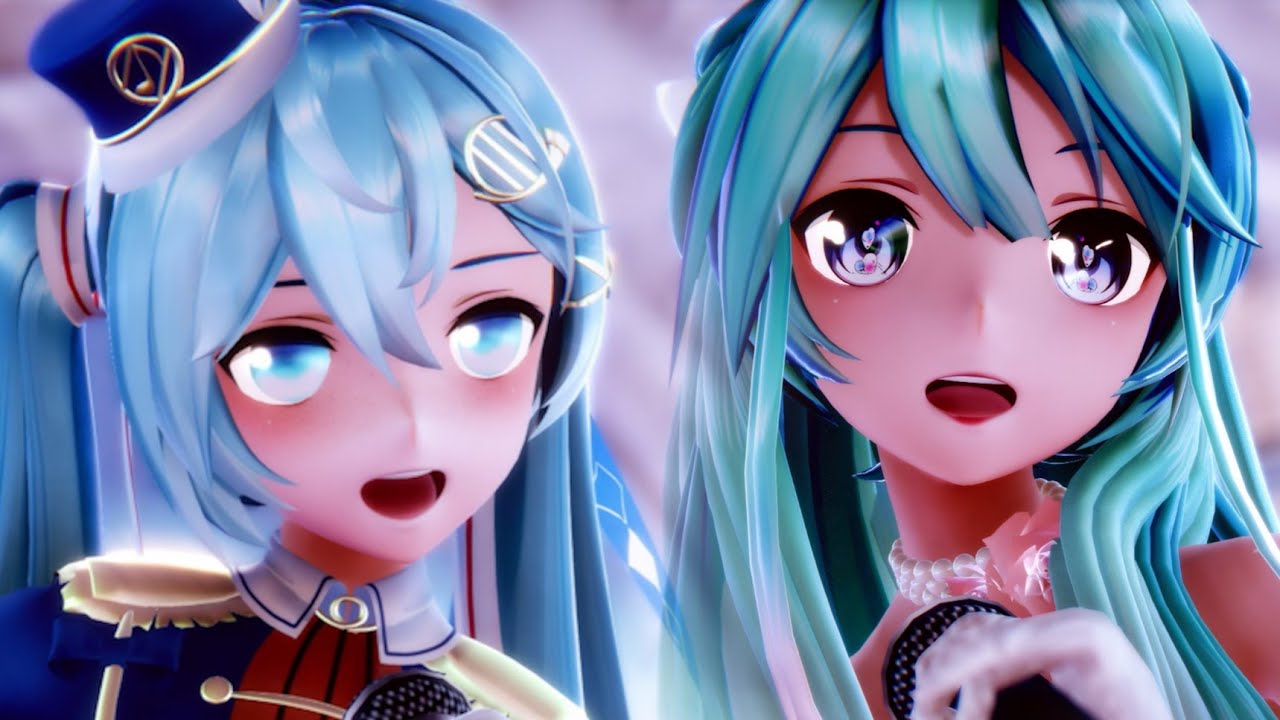 [MMD] 白い雪のプリンセスは The Snow White Princess Is - のぼる↑ | YYB Ambitious × ...