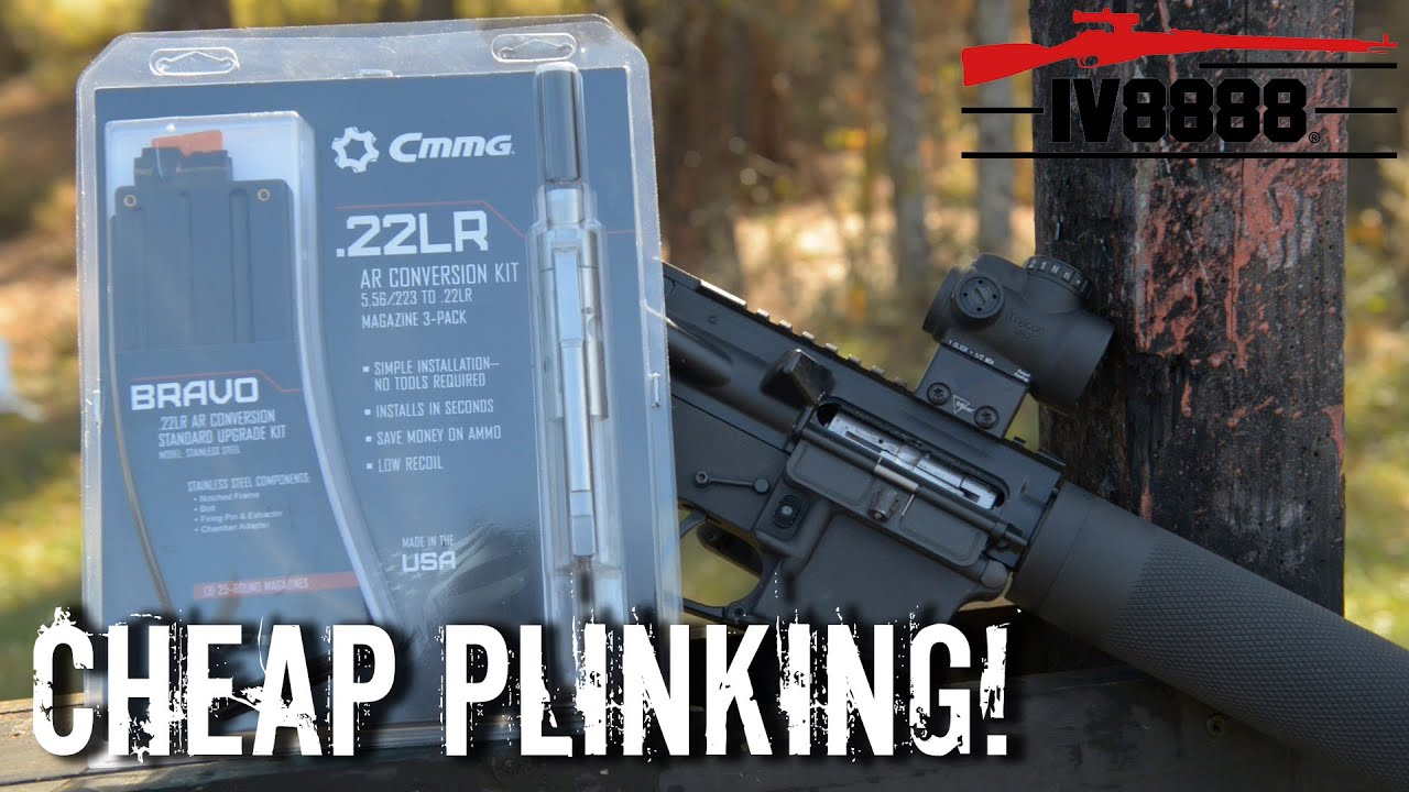 Shoot your AR for CHEAP | CMMG 22LR Conversion - YouTube