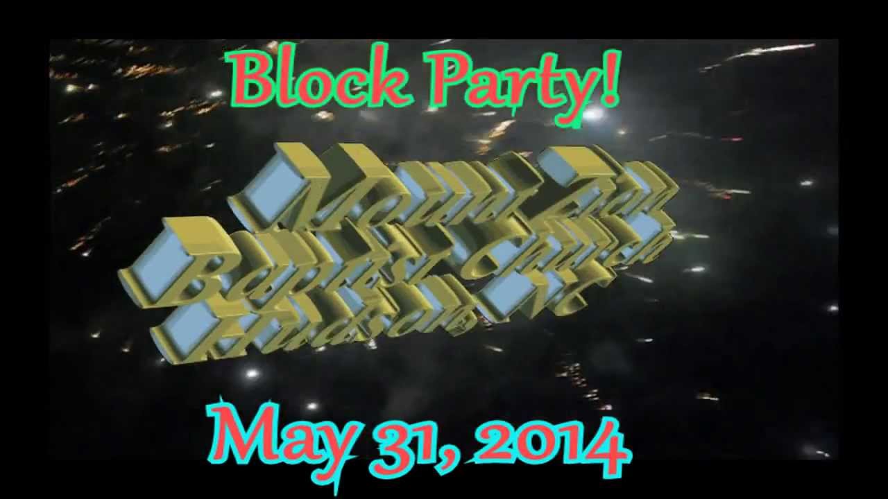 Mount Zion Baptist Community Block Party! - YouTube