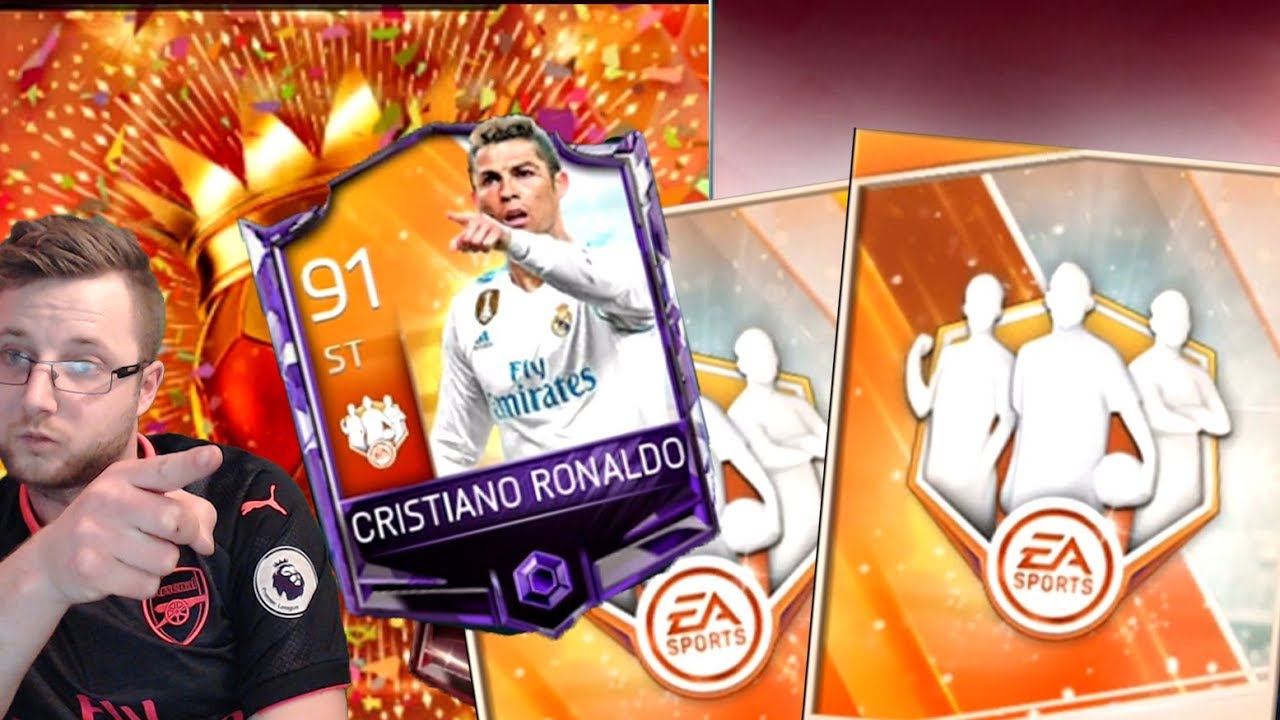 FIFA Mobile 18 TOTW! The First Purple TOTW Captain Cristiano Ronaldo ...