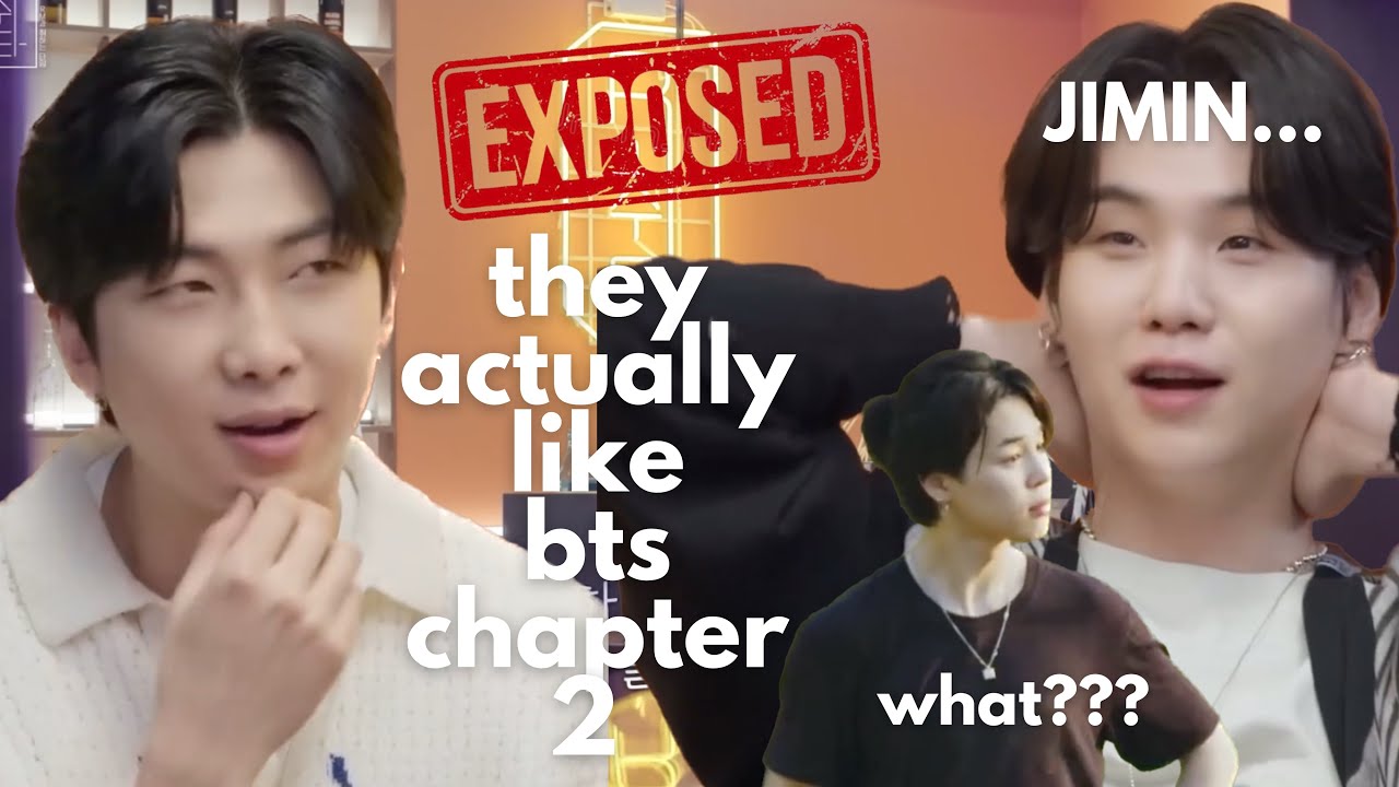RM and SUGA exposing ARMY… and Jimin?! - YouTube