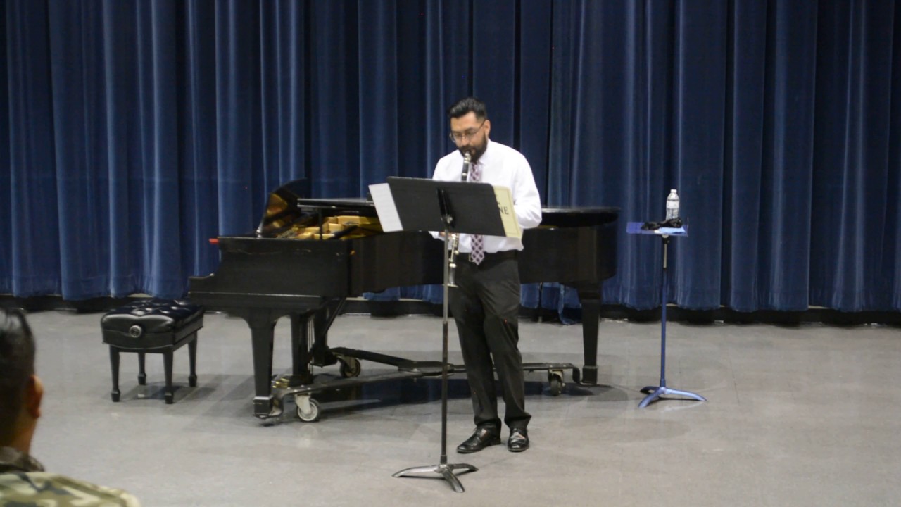 Willson Osborne - Rhapsody for Clarinet - YouTube