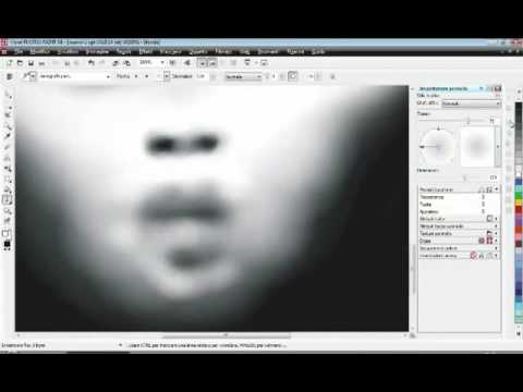 Disegnare un alieno con corel photo-paint