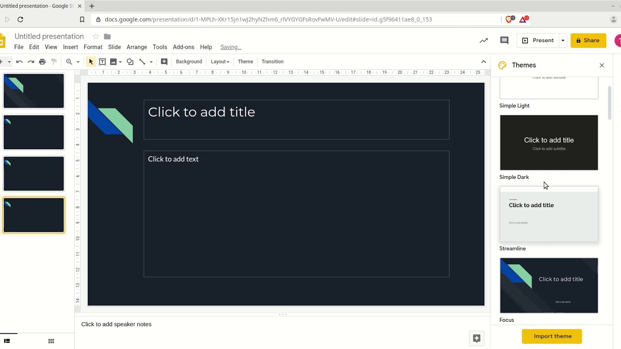 Google Slides: Layout - YouTube