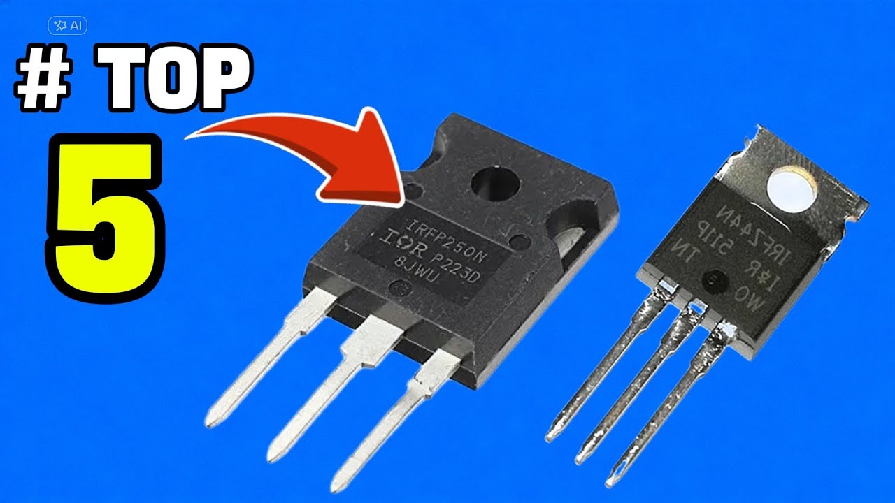 5 VERY SIMPLE CIRCUITS USING MOSFET THAT ANYONE CAN MAKE AT HOME - YouTube