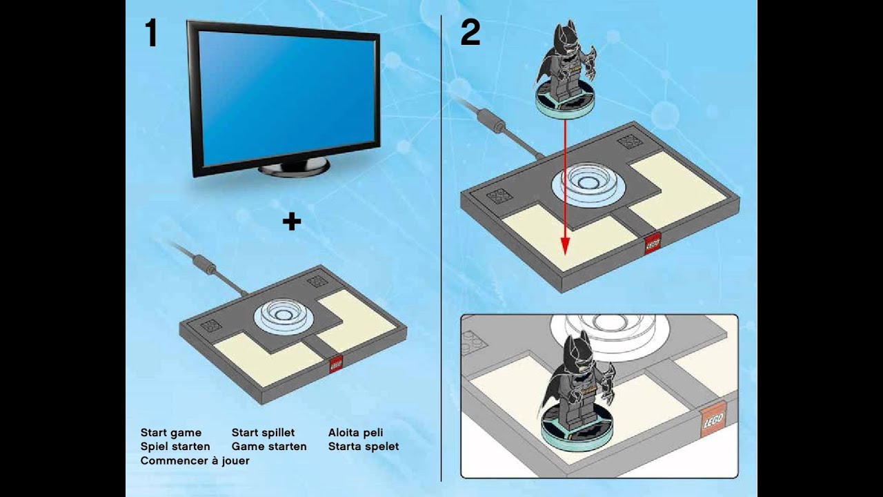 Bauanleitungen lego 71200 - Starter Pack 71200 - YouTube