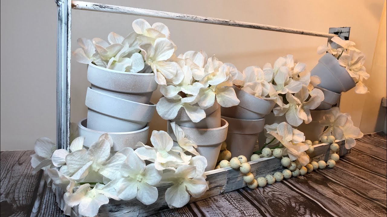 Dollar Tree DIY Farmhouse Wood Table Runner Centerpiece - YouTube