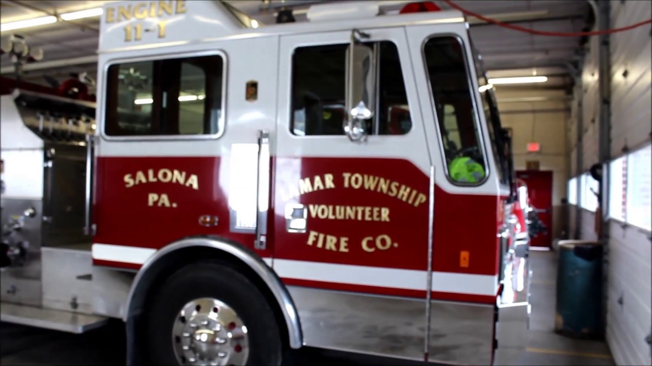 Lamar Township Volunteer Fire Company Tour February 2017 - YouTube