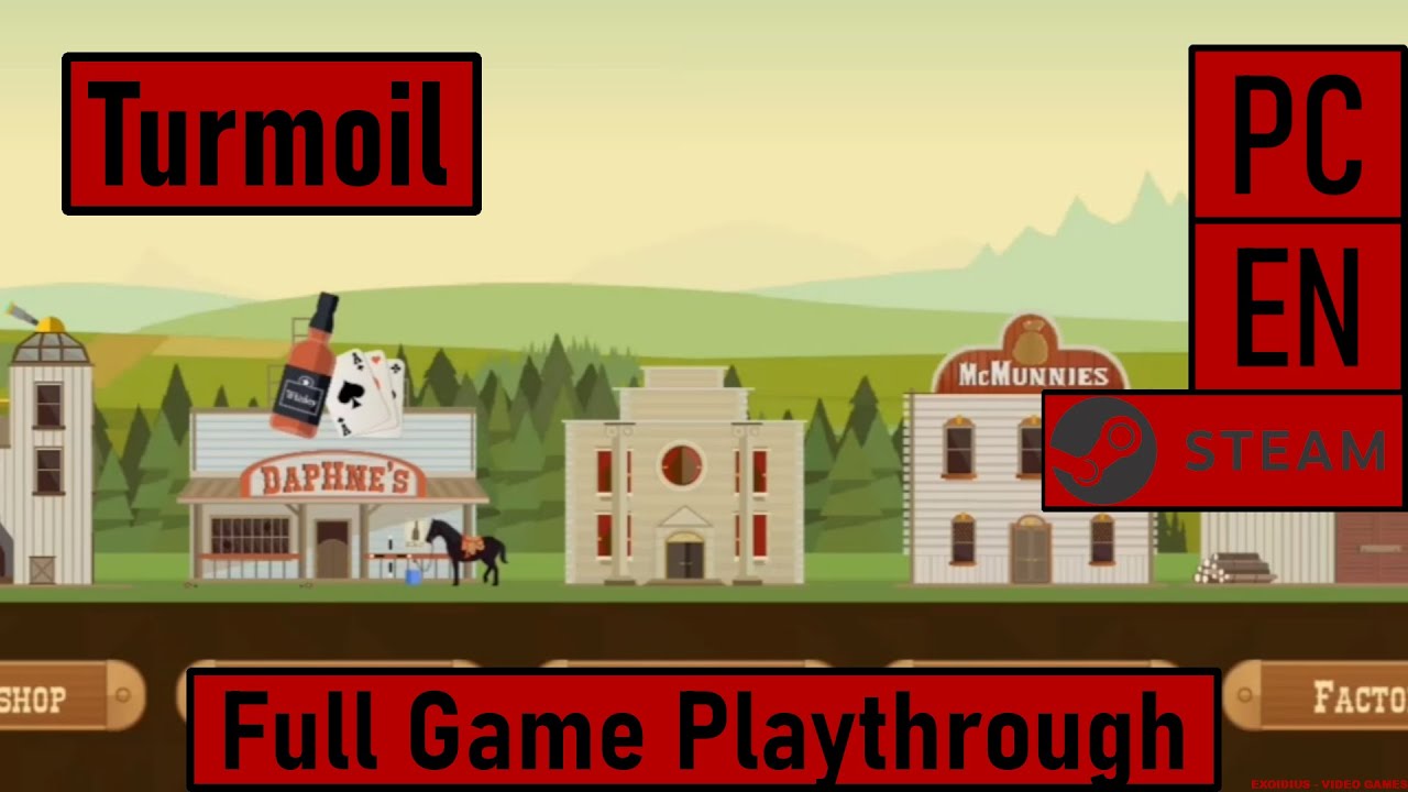 Turmoil [PC|Steam|EN] | Full Game Playthrough - YouTube