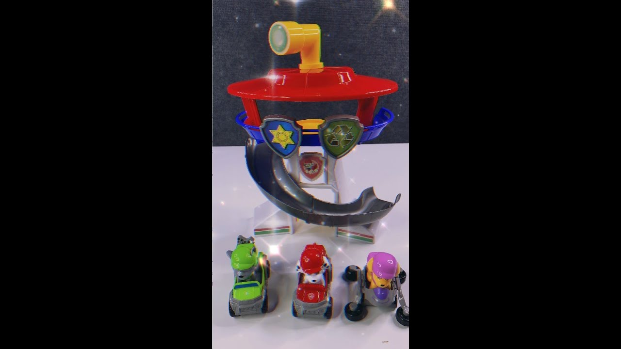 Satisfying with Unboxing & Review Paw Patrol Observatory Toy | ASMR ...
