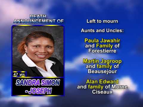 Sandra Simon Joseph long - YouTube